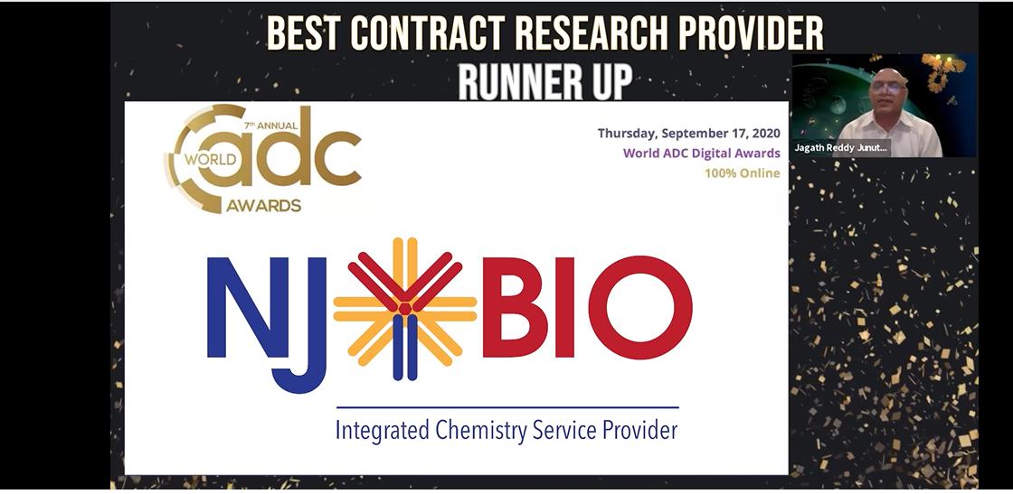 NJ Bio Awarded Runner-Up Prize at ADC Awards — NJ Bio, Inc.