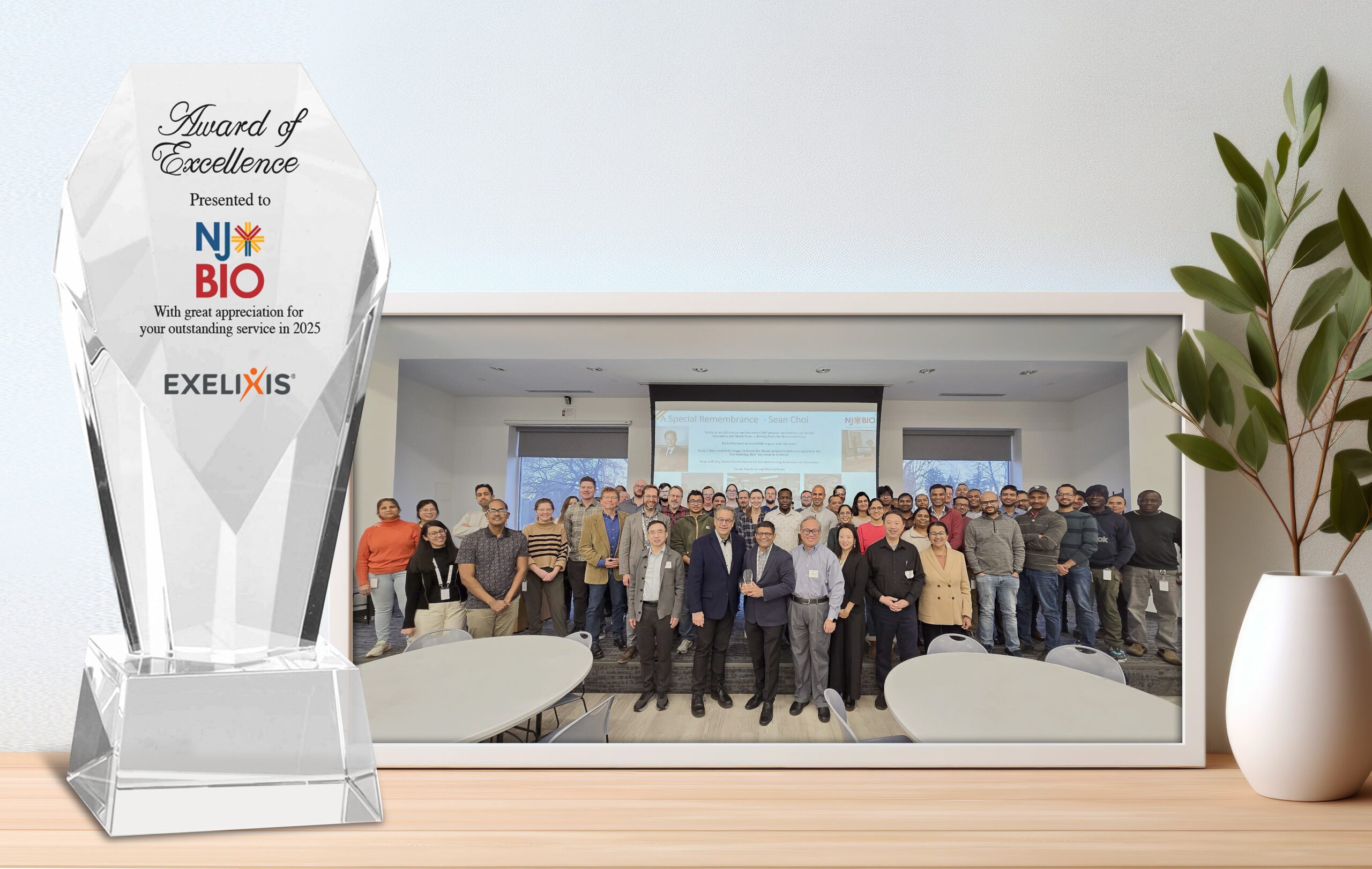 NJ Bio recognized by long-standing client Exelixis for outstanding ...